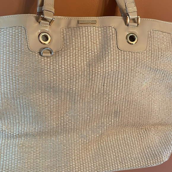 Bags | Versace Parfums Shopper Bag In Cream Color | Poshmark